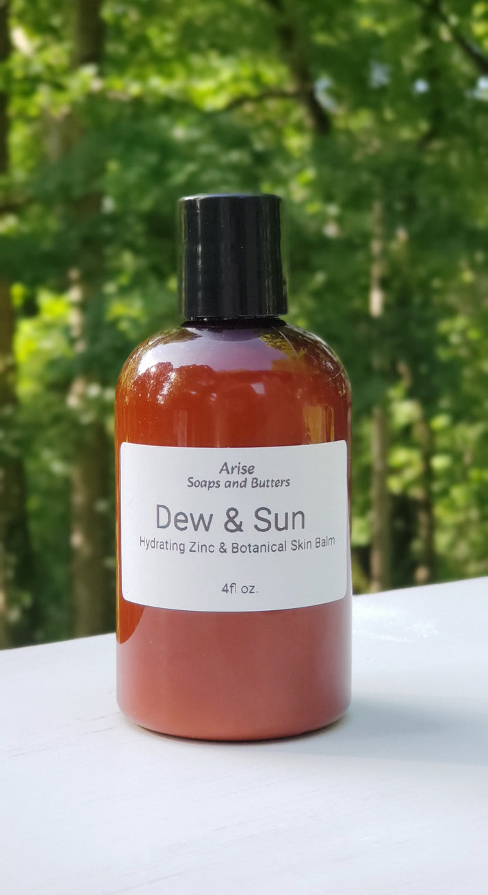 Dew & Sun Hydrating Zinc & Botanical Skin Balm – Arise Soaps and Butters